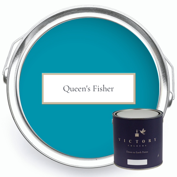 Blue Paint | Queen's Fisher | Eco-Friendly Paint